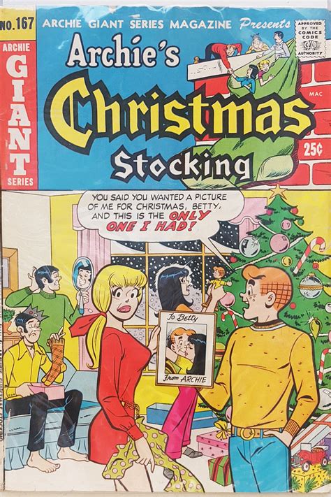 Archies Christmas Stocking 167 Comic Kingdom Creative