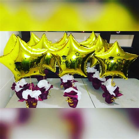 Los Globitos Centros De Mesa Graduación Globos Facebook