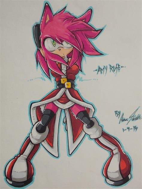 Amy Rose Redesign By Chant Ezkaton On Deviantart