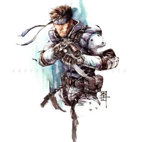 The Art Of Video Games On Twitter Fan Art Metal Gear Solid Solid