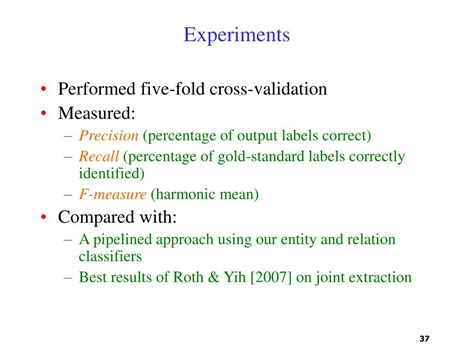 Ppt Joint Entity And Relation Extraction Using Card Pyramid Parsing