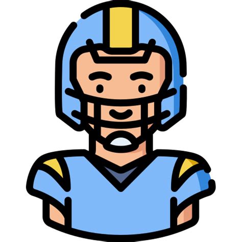 American Football Special Lineal Color Icon