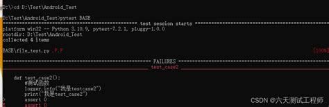 自动化测试框架pytest介绍（2）——用例结构和运行参数说明运行测试用例时想要运行指定的测试用例携带什么参数 Csdn博客