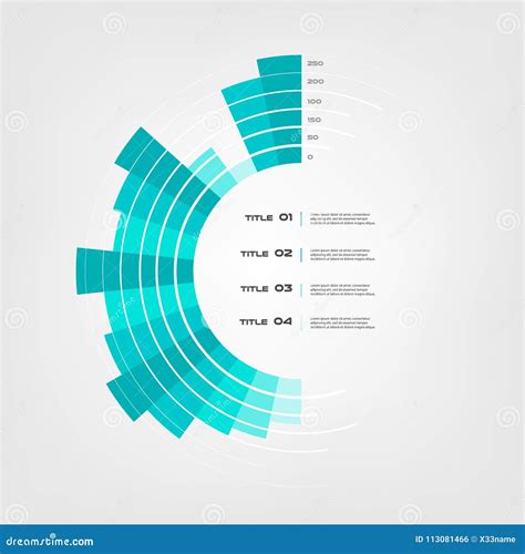 Sunburst Chart Color Infographics Step By Step In A Series Of Circle Element Of Chart Graph