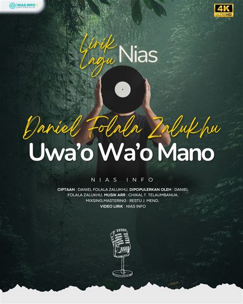 Lirik Lagu Nias FAOMASI SINO TAFOBORO Daniel Folala Zalukhu Nias Info