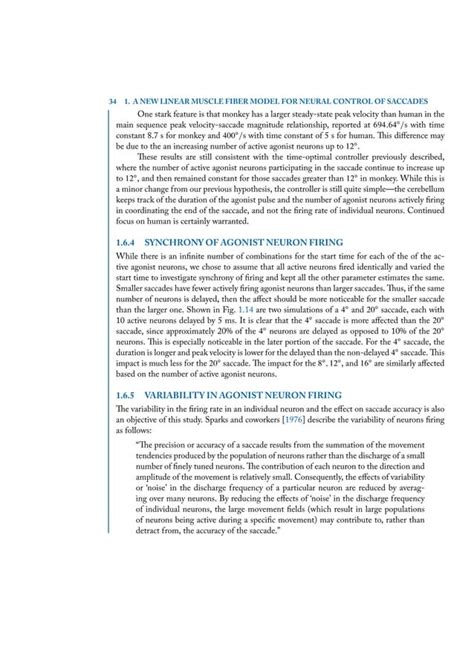 Alireza Ghahari And John Enderlepart 4 A Multiscale Neuron And Muscle Fiber Based Linear