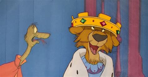 Animation Collection Original Production Animation Cels Of Prince John