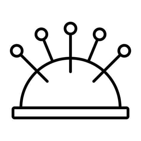 Pin Cushion Vector Icon 21650709 Vector Art At Vecteezy