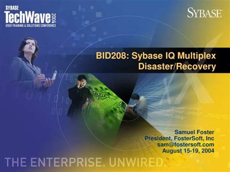 Ppt Bid208 Sybase Iq Multiplex Disasterrecovery Powerpoint