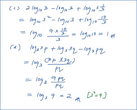 4 2 1 B Example 2 Laws Of Logarithms Spm Additional Mathematics