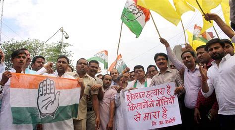 Madhya Pradesh Farmers Protest Rahul Gandhi Leaves For Mandsaur