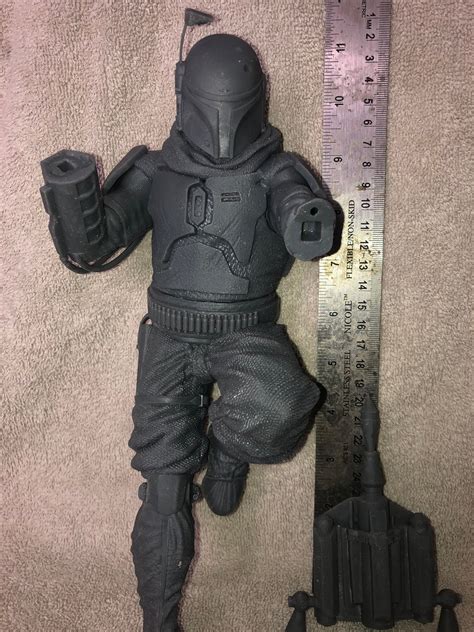 Boba Fett 16 Scale Resin Model Mandalorian Series Etsy
