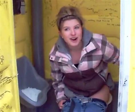 Prank On Bathroom Public