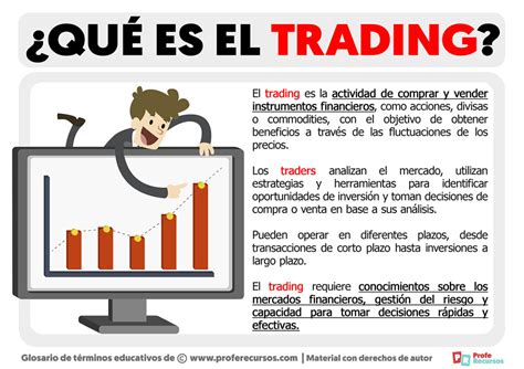 Qué Es El Trading Definición De Trading