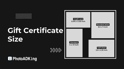 What Is The Standard Size Of A Certificate At Kevin Hall Blog