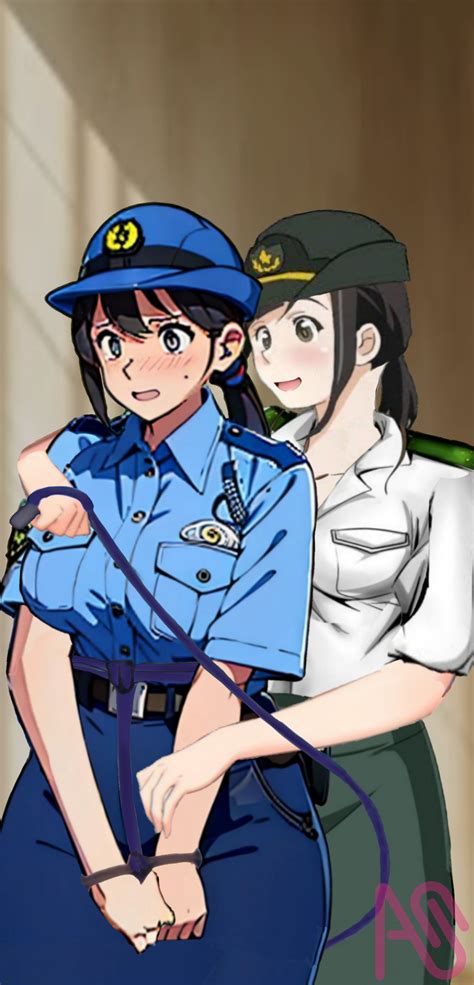 陸自警務隊に手錠腰縄された婦警の末路 ポリスとミリタリーの百合連盟 Illustrations Art Street