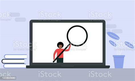 Seo 순위 검색 엔진 최적화 그의 손에 확장 유리를 가진 남자 감시에 대한 스톡 벡터 아트 및 기타 이미지 감시 개념