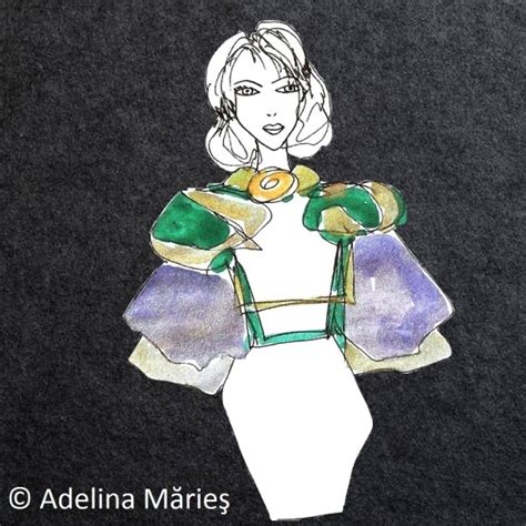 Rochie Moderna Desen Adelina Mărieş Design