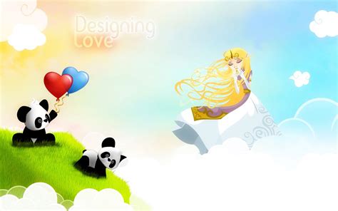 Cute Anime Panda Wallpaper Wallpapersafari