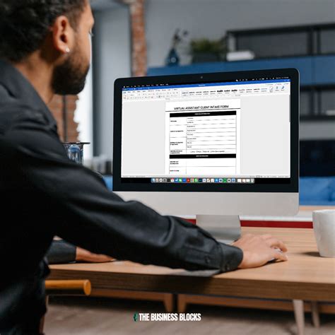 Virtual Assistant Client Intake Form Template Va Client Onboarding