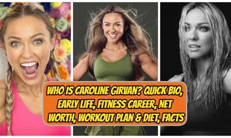 Who Is Caroline Girvan Quick Bio Early Life Fitness Career Net