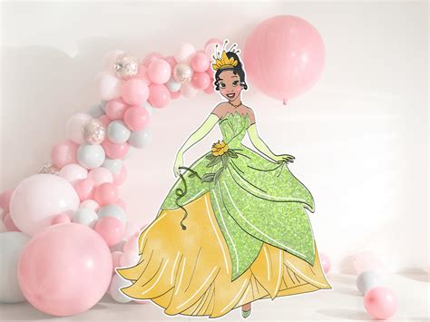 Tiana And The Frog Cutout Tiana Princess Big Decor Tiana Party