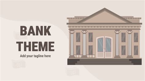 Free Bank Theme For PowerPoint And Google Slides PPT Slides