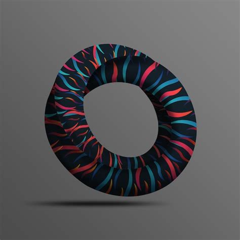 Premium Photo 3d Circle Abstract Texture