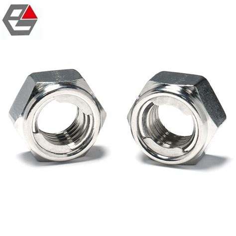 Stainless Steel Self Locking Nut All Metal Hex Lock Nut China Bolt