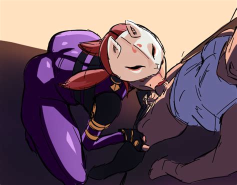 Rule 34 Blowjob Clothed Female Clothed Sex Fellatio Kneeling Kunimitsu Large Ass Masked Namco