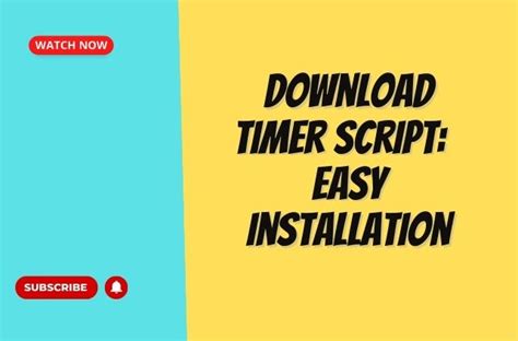 A Guide To Downloading And Installing Timer Scripts For Blogger And