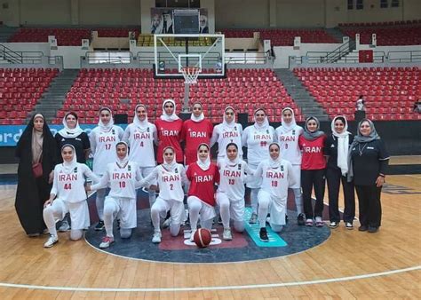 شادی دختران بسکتبال ایران پس از پیروزی برابر مغولستان فیلم