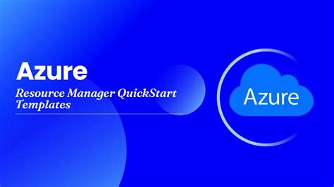 Azure Resource Manager QuickStart Templates
