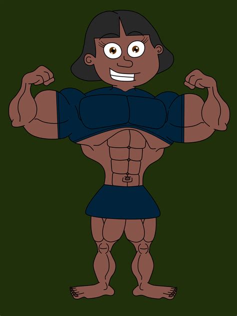 Little Muscle Girl By Natter45 On Deviantart
