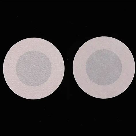 Nipple Sticker Unisex Invisible Satin Fabric Breast Pasties Adhesive