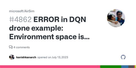 Error In Dqn Drone Example Environment Space Is Not Image Or
