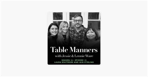 ‎table Manners With Jessie And Lennie Ware S16 Ep 12 Laura Whitmore