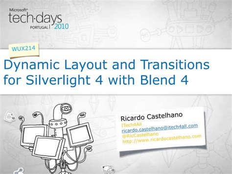 Dynamic Layout And Transitions With Expression Blend 4 30 Abr 2010 Ppt