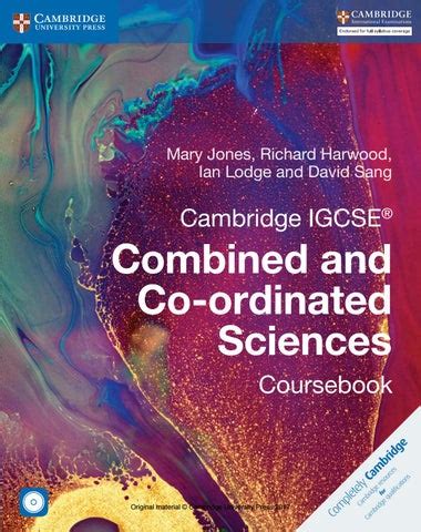 Preview Cambridge IGCSE Combined And Coordinated Sciences By Cambridge International Education