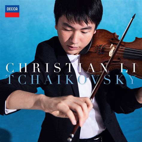 Tchaikovsky Violin Concerto Album Of Christian Li Royal Liverpool
