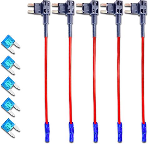 12pcs Car Fuse Taps 12v Add A Circuit Adapter And Fuse Kit