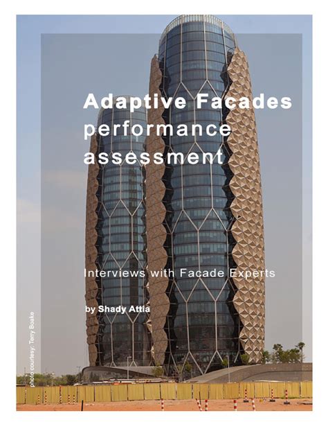 0 Adaptive Facades Performance Assessment Interviews With Facade Experts Pdf