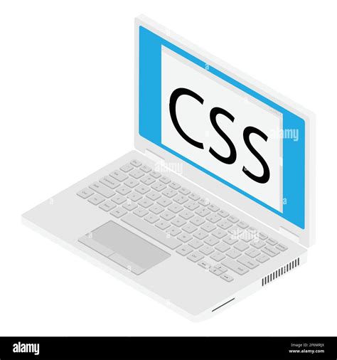 Vector Laptop Coding Concept Web Developer Design Programming