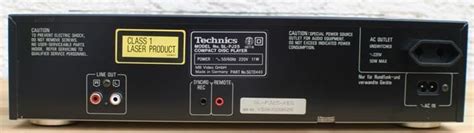 Technics SL PJ25 CD Player AudioBaza