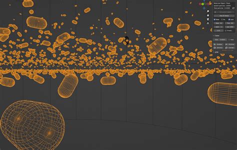 My Particle System With Molecular Has Giant Gaps Between It And