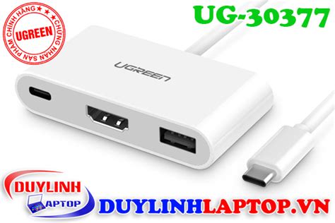 Cáp USB Type C to HDMI USB Type C USB 3 0 Ugreen 30377