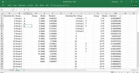 Block Randomization In Clinical Trials Video Tutorial In Microsoft Excel MedicosPlexus