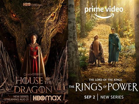 House Of The Dragon The Rings Of Power IMDb Ratings Compared