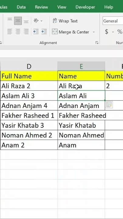How To Separate Text And Numeric Data In Excel Excel Excelshortcuts Microsoftexcel Excel