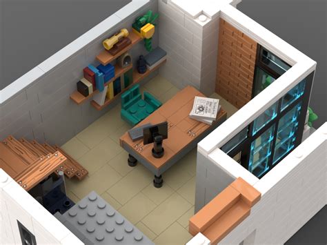 Lego Moc Modern Luxury Town House By Chricki Rebrickable Build With